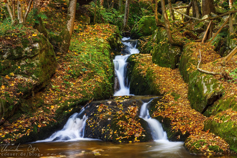 Ein Herbsttag in der Ysperklamm - Reiseblog von Christian Öser