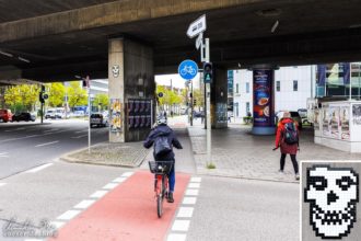 Space Invaders in München - Reiseblog von Christian Öser