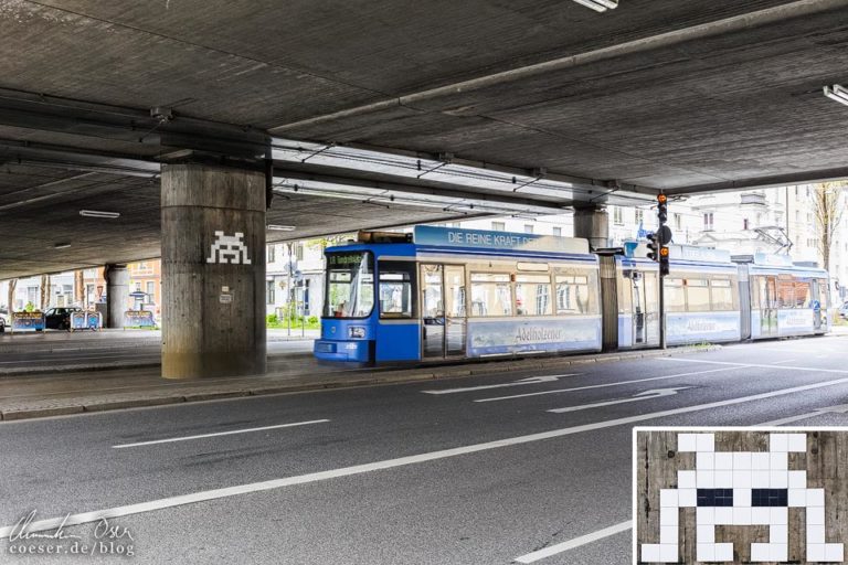 Space Invaders in München - Reiseblog von Christian Öser