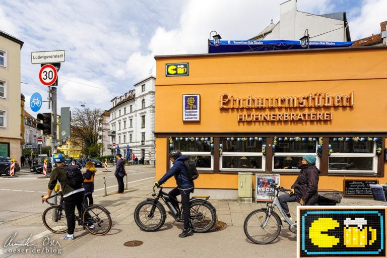 Space Invaders in München - Reiseblog von Christian Öser